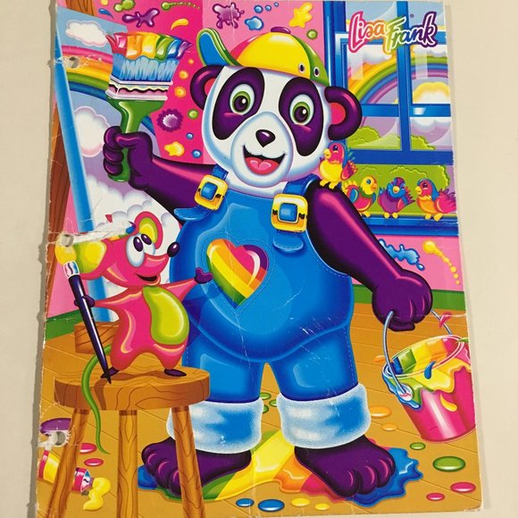 Lisa Frank | Other | Lisa Frank The Fantastic World Painter Panda ...